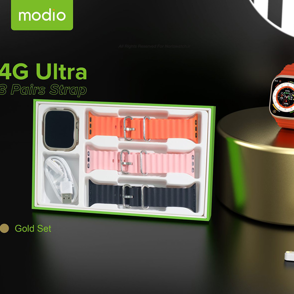 قیمت و خرید ساعت هوشمند Modio 4G Ultra Max | نوریس واچ
